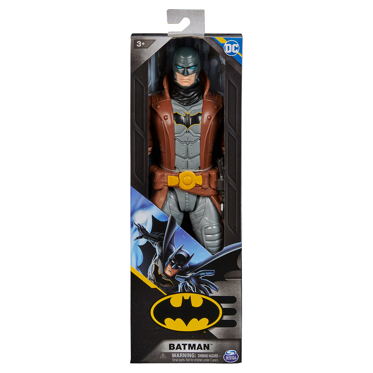 Batman Articulado com Sobretudo - DC Comics - 30 cm - Sunny